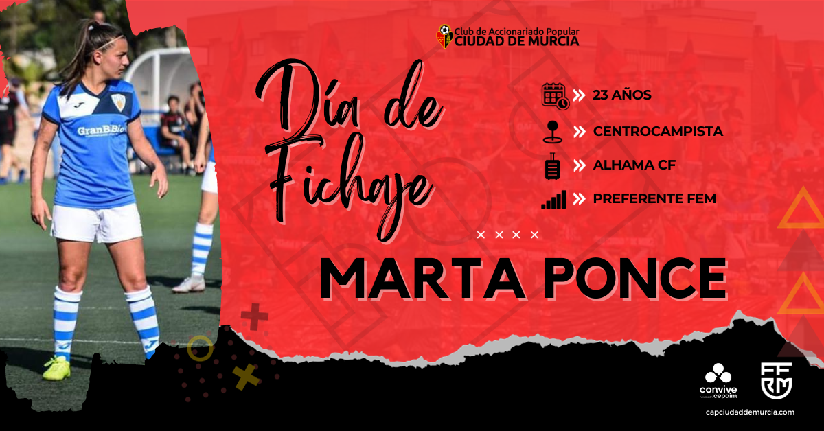 Marta Ponce, calidad y talento para el centro del campo del Ciudad ...